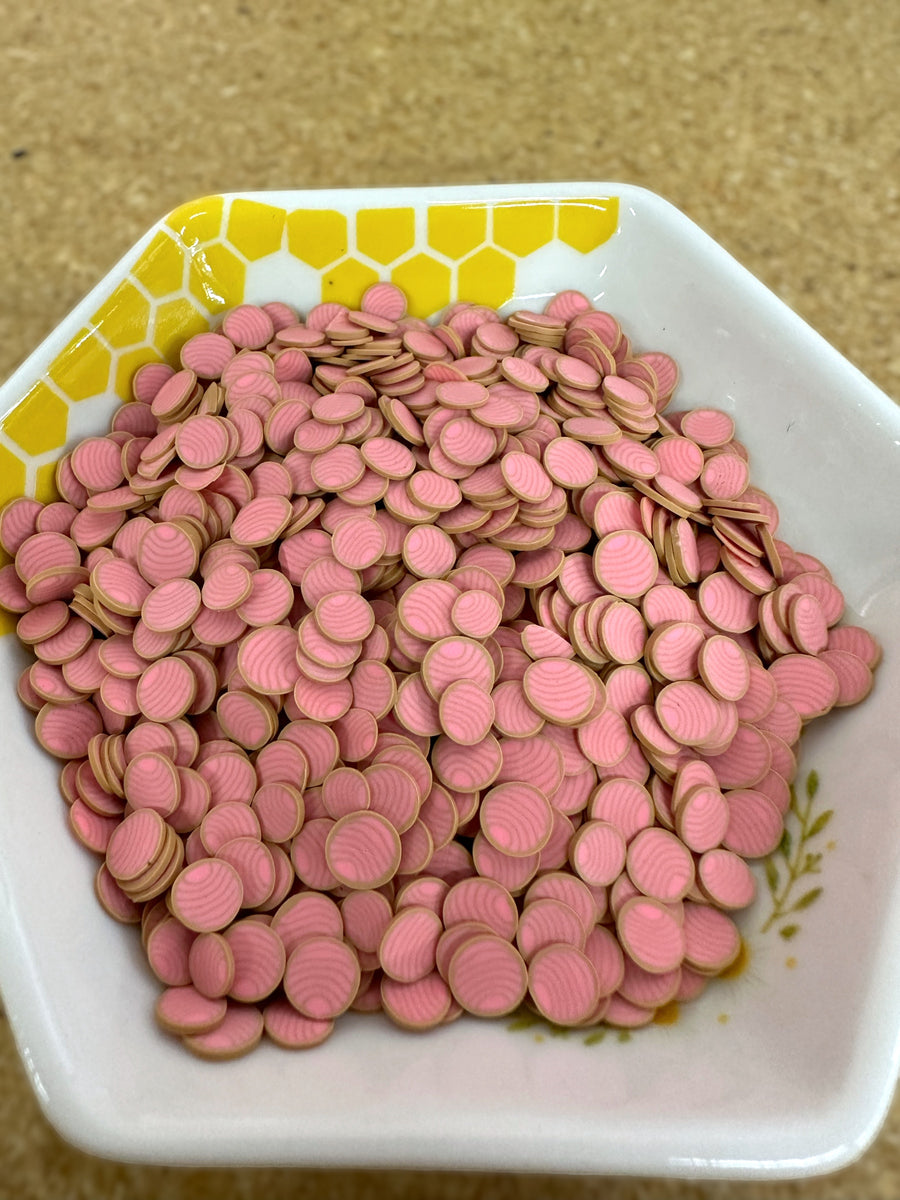 Polymer Clay, Pink Conchas – Cali Bees Creations